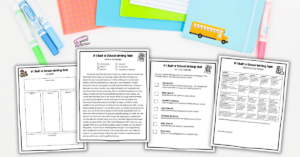 5 Fun Back to School Writing Activities - Lessons for Learning