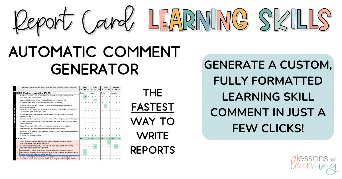 How to Make Report Card Season Less Stressful - Lessons for Learning